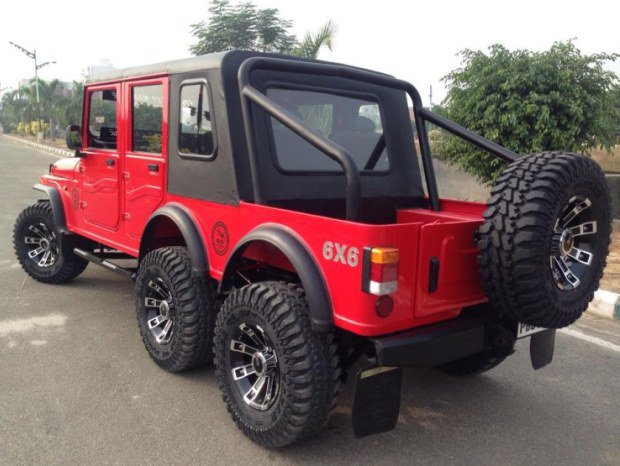 Mahindra Thar 6x6 [6 Wheel] Modified in Punjab - ModifiedX