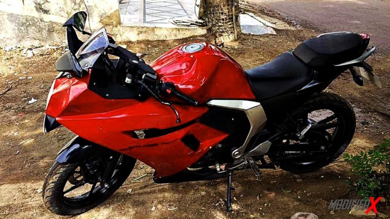 Yamaha Fazer 2.0 modified to Hyosung GT250R - ModifiedX