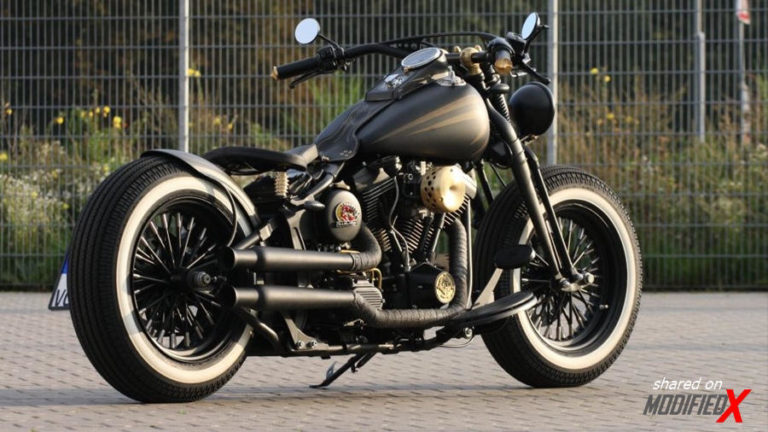 Custom Harley Davidson Softail Evo Springer Bobber - ModifiedX