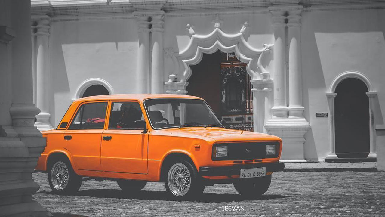 Modified Premier 118NE Orange with Silver Rims - ModifiedX